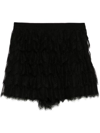 Shiatzy Chen short Sense of Ink Collection - Noir