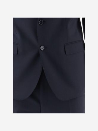 Dolce & Gabbana Stretch Wool Suit - Navy