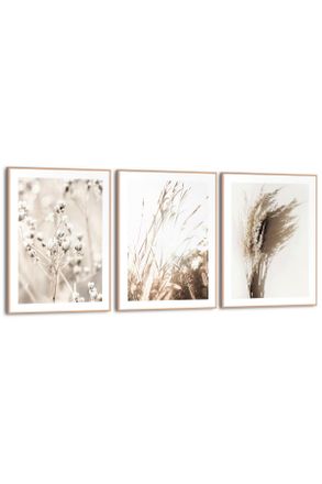 Reinders Bilderset, Holz, 90x40x2 cm, Bilder und Zubehör, Wandbilder, Bilderset