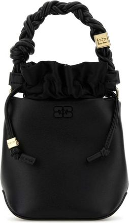 Ganni Femme, Sacs, Noir, Taille: ONE Size Mini Bou Bucket Bag