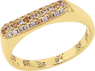 Joop Ring 925 Sterling Silber Damen Ringe, mit Zirkonia synth., Pink, Kommt in Schmuck Geschenk Box, 2038950