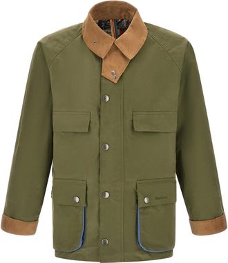 Barbour Homme, Vestes, Vert, Taille: S Veste Bedale Oversize En Coton Huil&eacute;