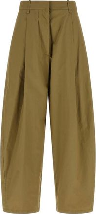 Nude Nude, Femme, Pantalons, Vert, Taille: 38 FR Wide Pantalons