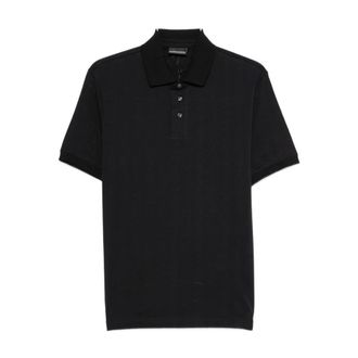 Emporio Armani Homme, Tops, Bleu, Taille: L Polo Classique