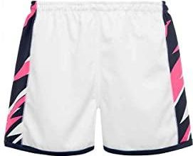 Kappa Short Kombat Ryder Pro Stade Français Paris 22/23 pour Homme - Blanc - Taille 2XL