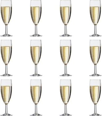 Arcoroc ARC 27810 Savoie Sektglas, Sektkelch, 170ml, Glas, transparent, 12 Stück