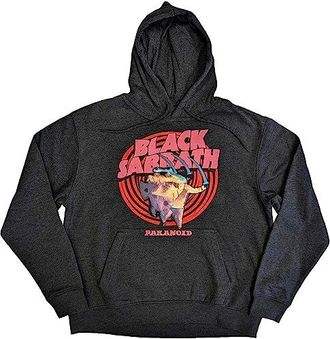 Black Sabbath Sweat-shirt Paranoid pour Adultes Unisexe, Gris / Carbone, L
