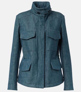 Loro Piana Veste en jean Traveller Mini