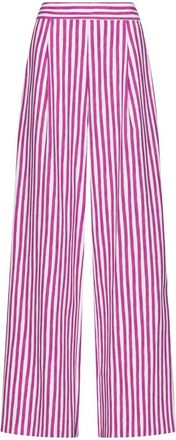 JapanTKY Japan Tky, Femme, Pantalons, Rose, Taille: 40 FR Kona Long Dessin Wide Pantalons