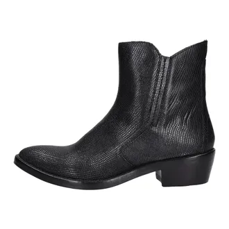 Emanuelle Vee Femme, Chaussures, Noir, Taille: 36 EU Bottines Texanes en Cuir