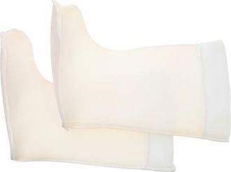 IFUNDOM Chaussettes Chaudes Imperm&eacute;ables -Mollet pour Bottes Homme Doublures Isolantes &Eacute;paisses en Polaire dAgneau Antid&eacute;rapantes Taille 43-45 Adapt&eacute;es Randon