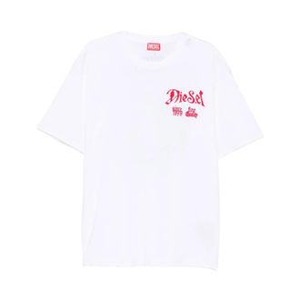 Diesel T-Shirt - - Tops - Herren - Wei&szlig; - S