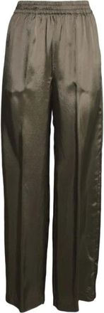 Aspesi Femme, Pantalons, Vert, Taille: 38 FR Wide Pantalons