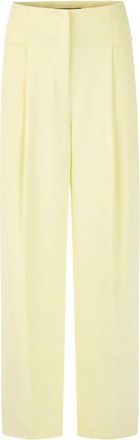 Marc Cain Femme, Pantalons, Jaune, Taille: 42 FR Wide Pantalons