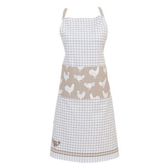 Clayre & Eef CSC41N Kochschürze/Küchenschürze 70 * 85 cm