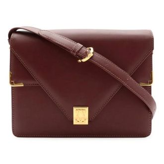 Cartier Sac bandouli&egrave;re vintage doccasion - Femme - Pre-owned - Rouge - Taille: ONE Size