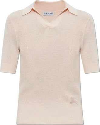 Burberry Femme, Pulls, Rose, Taille: 36 FR Polo Rain en cachemire