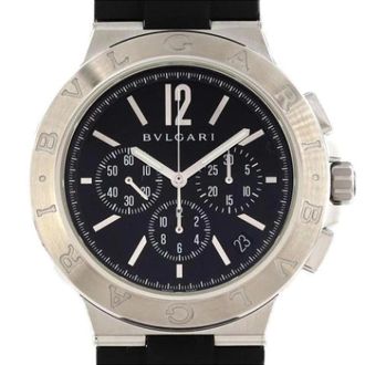 Bulgari Pre-owned Vintage Wristwatch - - Pre-owned - Herren - Schwarzk - ONE SIZE