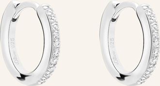 s.Oliver S.Oliver Creolen Aus 925er Sterlingsilber silber