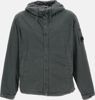 C.P. Company Leichte Jacke Mit Kapuze