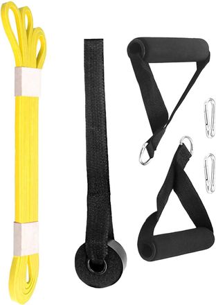 Generico Fitnessb&auml;nder f&uuml;r Klimmz&uuml;ge, elastische Latex-&Uuml;bungsb&auml;nder, Muskelkrafttrainingsger&auml;t f&uuml;r Fitnessstudio zu Hause und Fitness f&uuml;r alle