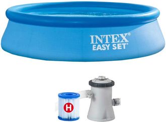 Intex Easy Set 28122 Swimming Pool Set 305x76cm Planschbecken mit Pumpe