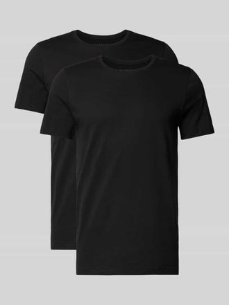 Bugatti T-Shirt aus Baumwolle mit Rundhalsausschnitt