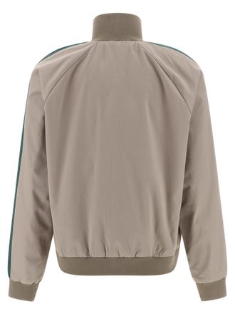 Miu Miu Cotton Twill Bomber Jacket - Gray