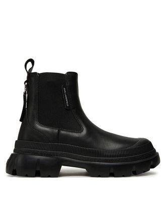 Karl Lagerfeld Klassische Stiefeletten KL43545 Schwarz