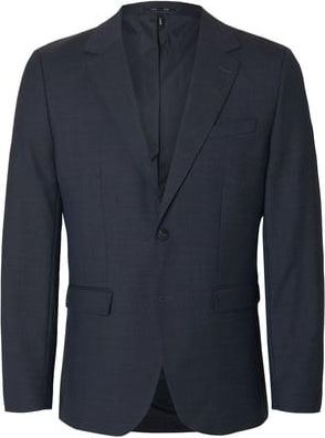 Selected Veste col tailleur en laine m&eacute;lang&eacute;e