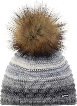 Eisbär Damen Mikata Lux Mü M tze, milkgrau-h.braun, Einheitsgröße EU