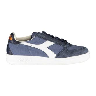 Diadora Blaue Sportliche Schn&uuml;rschuhe mit Kontrastdetails - - Shoes - Damen - Blau - 37 EU