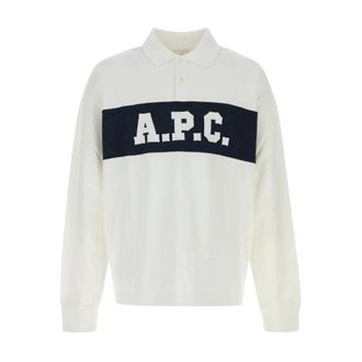 A.P.C. Polo Alexis - - Tops - Herren - Wei&szlig; - S