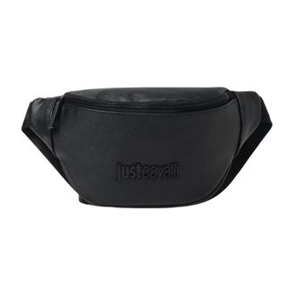 Just Cavalli Homme, Sacs, Noir, Taille: ONE Size Sac Banane Chic avec Fermeture Éclair