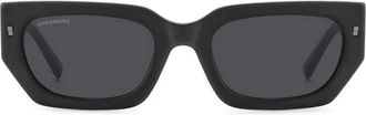 Dsquared2 Femme, Accessoires, Noir, Taille: 53 MM Icon 0017/S Lunettes de soleil