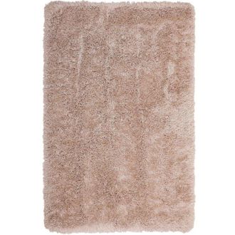 Beliani Beliani - Shaggy Teppich Beige Polyester Baumwolle 200 x 300 cm Hochflor Getuftet Rechteckig