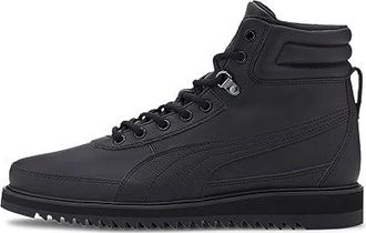 Puma Puma Desierto V2, Botte de neige mixte adulte, Noir-Puma Noir, 24.5 EU