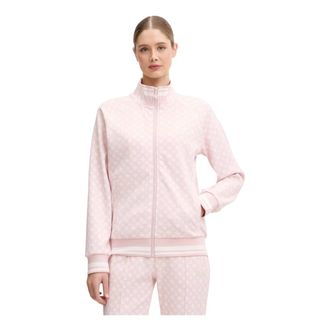Guess Femme, Sweatshirts et sweats &agrave; capuche, Rose, Taille: 36 FR Aggie