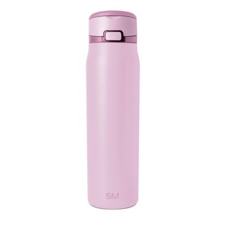 Simple Modern Mesa Loop Trinkflasche mit Strohhalm | Becherhalterfreundliche isolierte Edelstahlflasche f&uuml;r Reisen, Sport und Schule | 890ml | Pink Champagne