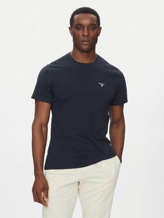 Barbour T-Shirt Tartan MTS0670NY31 Dunkelblau Tailored Fit