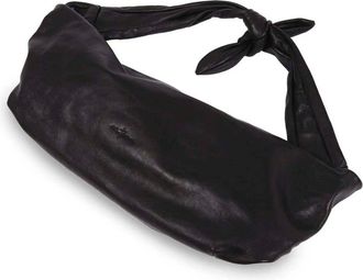 Cortana Femme, Sacs, Noir, Taille: ONE Size Petite sacoche de ceinture en cuir dagneau