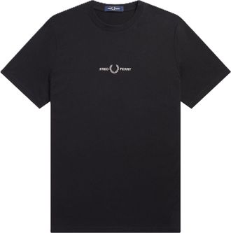 Fred Perry Embroidered T-Shirt, T-Shirt - XL
