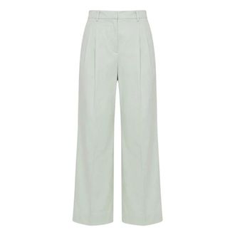 Malo Weite Hose - - Trousers - Damen - Gr&uuml;n - S