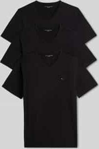 Tommy Hilfiger Regular Fit T-Shirt aus Baumwoll-Mix im 3er-Pack