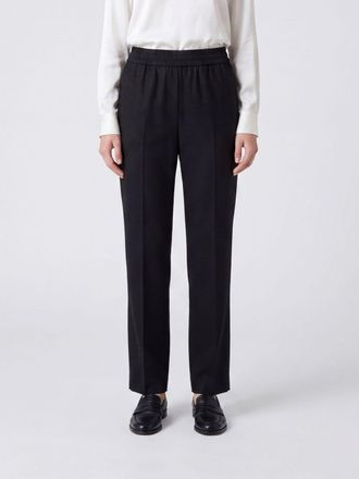 Golden Goose Pantalon Brittany en laine vierge &agrave; jambe droite
