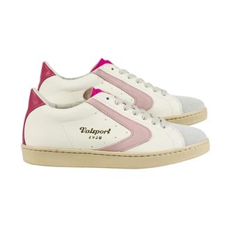 Valsport Gepolsterte Zunge Bianco Rosa Sneakers - - Shoes - Damen - Mehrfarbig - 39 EU