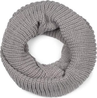 styleBREAKER Snood en maille fine unisexe | Col doux et extensible à fines côtes pour lhiver | Tour de cou chaud pour femmes et hommes, Gris clair