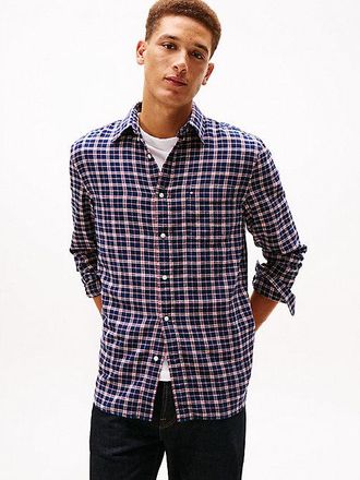 Tommy Hilfiger Chemise coupe standard &agrave; carreaux