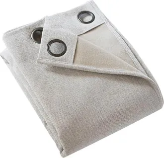 Altobuy KEYNE - Rideau Thermique Occultant 140 x 180 cm Doubl&eacute; Polaire Coloris Pampa