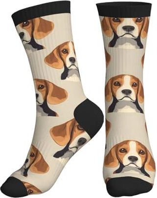 Generic Chiot Cool Femme Homme Chaussette De Course Durabilité Chaussette De Travail Chaudes Chaussettes De Tennis Pour Cyclisme Voyager Randonnée